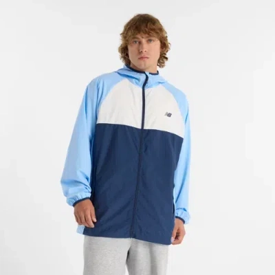New Balance Men's Athletics Packable Jacket In Blue | ModeSens