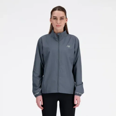 New Balance Women's Sport Essentials Reflective Jacket In Grey | ModeSens