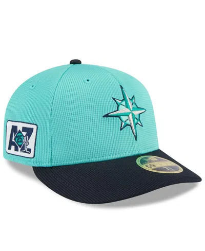 New Era Men's Aqua/navy Seattle Mariners 2025 Spring Training Low ...