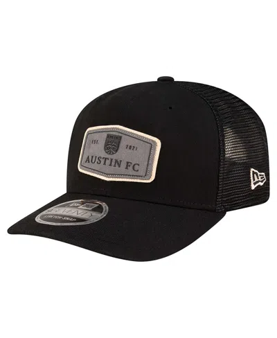 New Era Men's Black Austin Fc Labeled 9seventy Trucker Stretch-snap ...