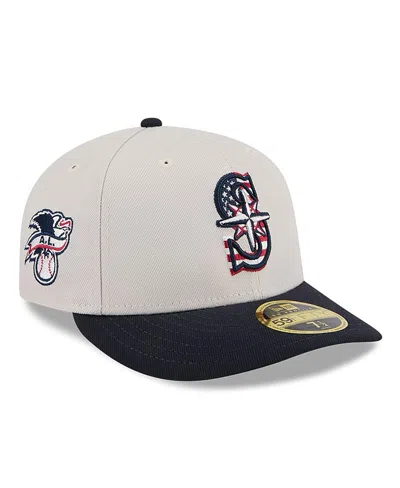 New Era Men's Black Seattle Mariners 2024 Fourth Of July Low Profile ...