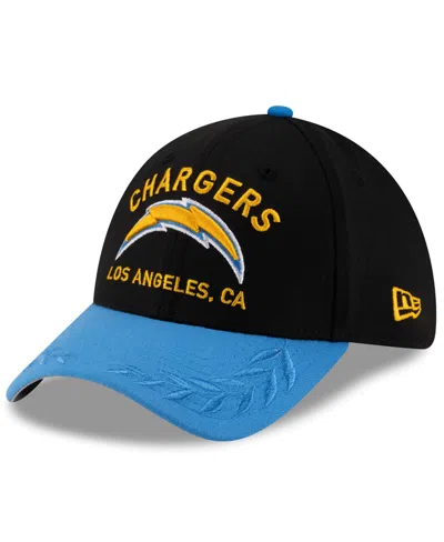 New Era Men's Black/powder Blue Los Angeles Chargers 2025 Nfl Draft ...