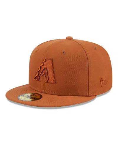 New Era Men's Brown Arizona Diamondbacks Spring Color 59fifty Fitted ...