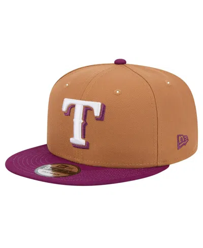 New Era Men's Brown/purple Texas Rangers Color Pack Two-tone 9fifty ...