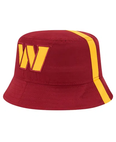 New Era Men's Burgundy Washington Commanders Helmet Bucket Hat In Red ...