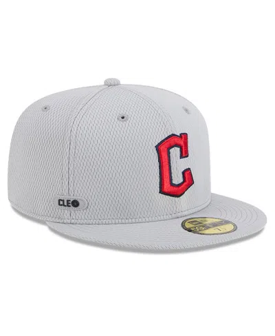 New Era Men's Gray Cleveland Guardians 2025 Mlb Clubhouse 59fifty ...