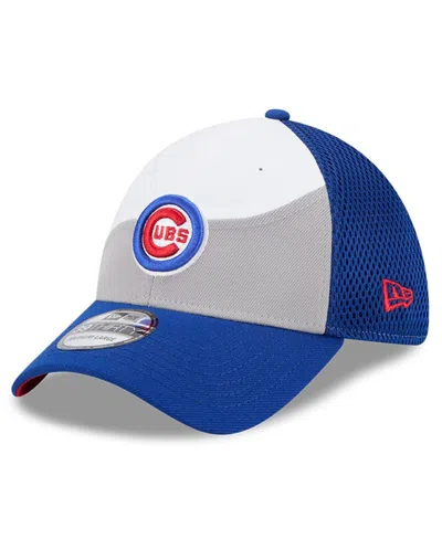 New Era Men's Gray/blue Chicago Cubs 2025 Spring Training 39thirty Flex ...