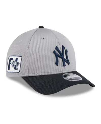 New Era Men's Gray/navy New York Yankees 2025 Spring Training 9forty ...