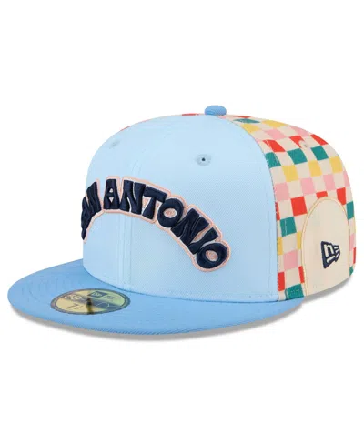New Era Men's Light Blue San Antonio Spurs 2024/25 City Edition 59fifty ...
