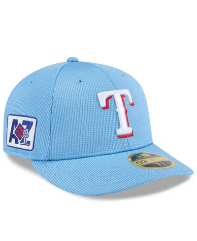 New Era Men's Light Blue Texas Rangers 2025 Spring Training Low Profile ...
