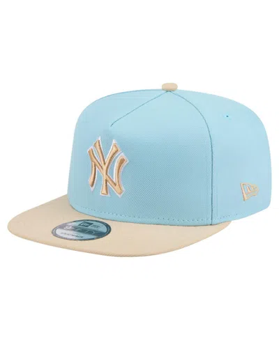 New Era Men's Light Blue/light Beige New York Yankees Color Pack A ...