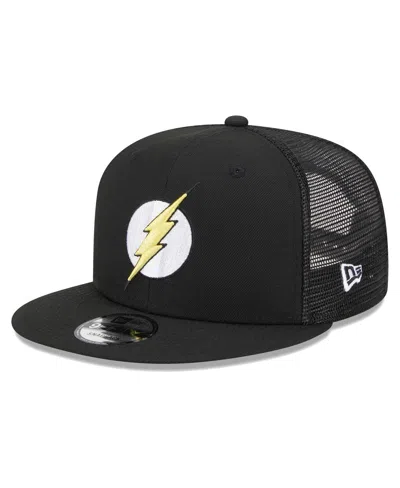 New Era Men's Black Flash Trucker 9fifty Snapback Hat | ModeSens