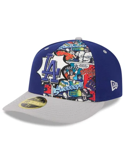 New Era Men's Royal/gray Los Angeles Dodgers 2025 Mlb Diamond Hero ...