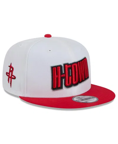 New Era Men's White Houston Rockets 2024/25 City Edition 9fifty ...