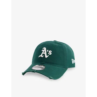 New Era Mens 9twenty Oakland Athletics Distressed Cotton Baseball Cap ...