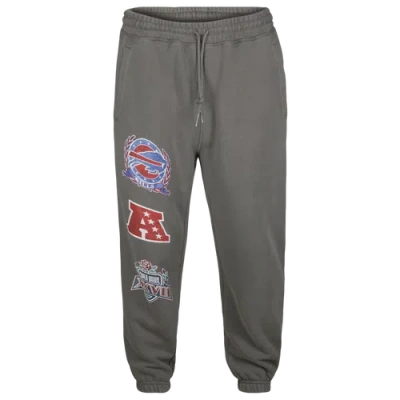 New Era Mens Bills Fitted Sweatpants In Grey/grey | ModeSens