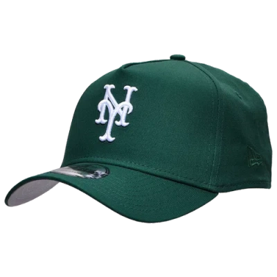 New Era Mens New York Mets New York Mets 9forty A-frame Cap In Green ...