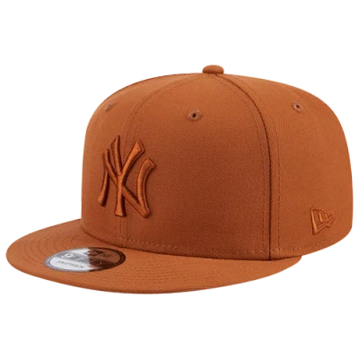 New Era Mens New York Yankees Yankees 9fifty Brown Tonal Snapback In ...
