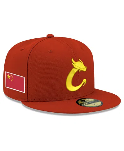 New Era Men'sâ Red China Baseball 2026 World Baseball Classic 59fifty ...