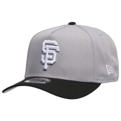 New Era San Francisco Giants Giants 9forty A-frame Cap In Silver/black ...