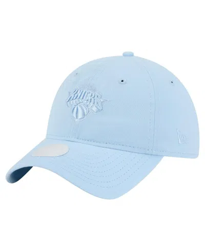 New Era Women's Light Blue New York Knicks Colorpack 9twenty Adjustable ...