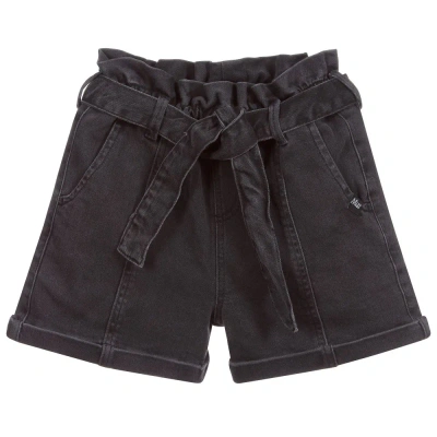 Nik & Nik Teen Girls Black Denim Shorts | ModeSens