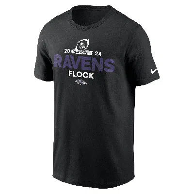 Nike Baltimore Ravens 2024 Nfl Playoffs Men's Nfl T-shirt Men's Nfl T-shirt In Black | ModeSens