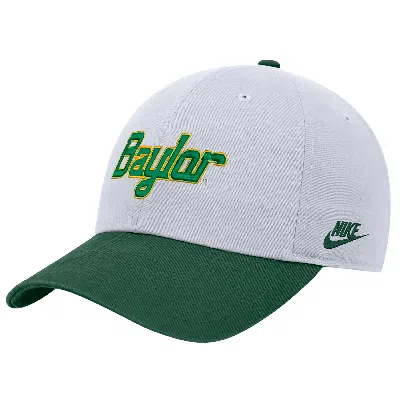 Nike Baylor Unisex College Campus Cap In White | ModeSens