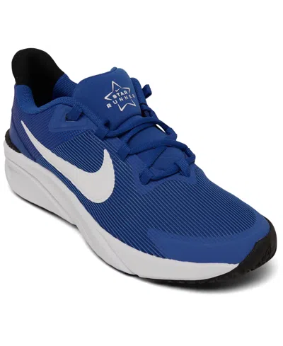 Nike Big Kids Star Runner 4 Running Sneakers From Finish Line In Hyper ...