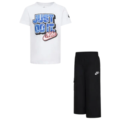 Nike Boys Preschool Step Up Your Game S/s T-shirt And Pants Set In Red ...