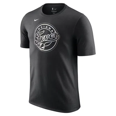 Nike Indiana Fever Men's Wnba Iridescent Logo T-shirt In Black | ModeSens