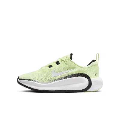 Nike Infinity Flow Big Kids' Running Shoes In Barely Volt/black/white ...