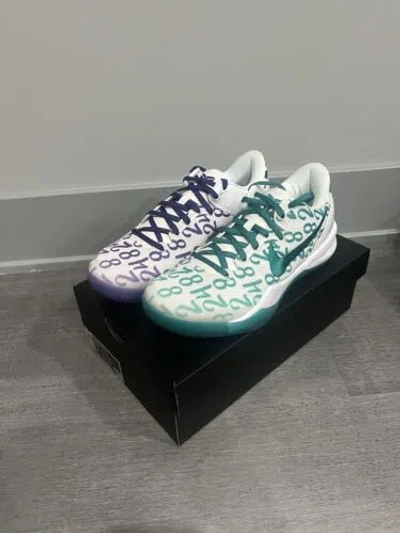 Pre-owned Nike Kobe Viii Protro Sz 8.5 Draft Day Mismatch 8 Venice ...