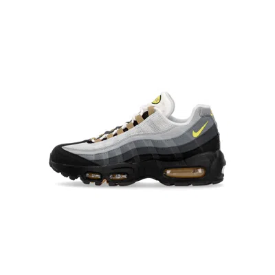Nike Low Men's Shoe Air Max 95 White/yellow Strike/wolf Grey/cool Grey ...