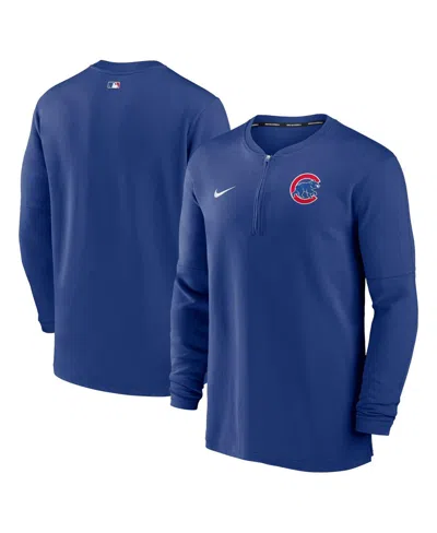Nike Chicago Cubs Authentic Collection Game Time Men's Dri-fit Mlb 1/2 ...