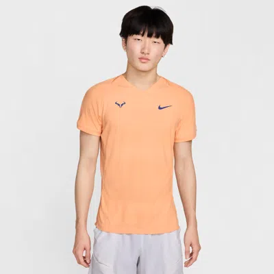 Nike Men's Rafa Dri-fit Adv Short-sleeve Tennis Top In Orange | ModeSens