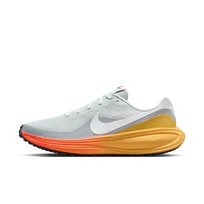 Nike Men's Revolution 8 Road Running Shoes (extra Wide) In Gray | ModeSens