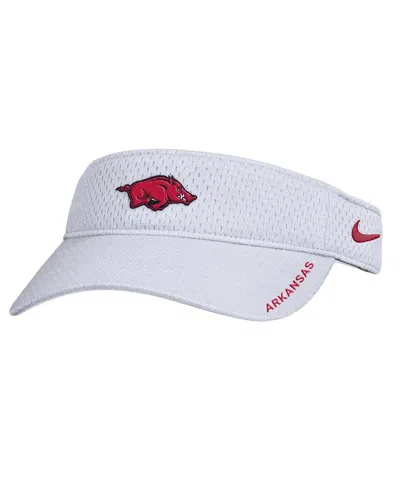 Nike Men's White Arkansas Razorbacks On-field Softball Authentic Ace ...