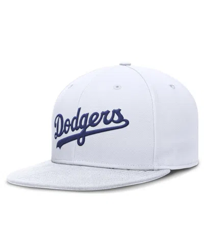 Nike Men's White Los Angeles Dodgers True Performance Fitted Hat | ModeSens