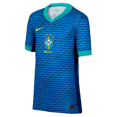 Nike Vini Jr. Brazil National Team 2024 Stadium Away Big Kids' Dri-fit ...