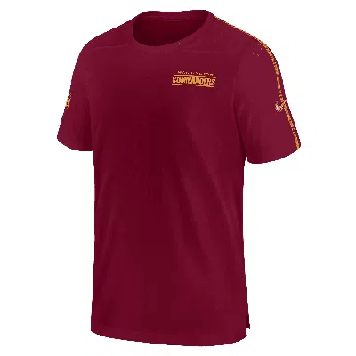 Nike Washington Commanders Sideline Coach Men's Dri-fit Nfl Top In Red | ModeSens
