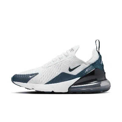 Nike Air Max 270 "white Armory Navy" Sneakers In Armory Navy/white ...