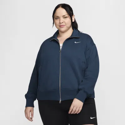 Nike Women's Sportswear Phoenix Fleece Oversized Track Jacket (plus ...