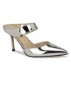 Nine West Women's Darian Slip-on Pointy Toe Dress Pumps In Silver ...