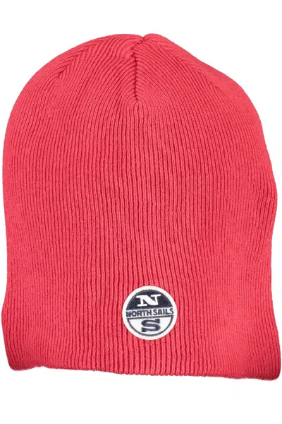 North Sails Chic Cotton Cap With Iconic Men's Logo In Red | ModeSens