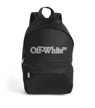 Off-white Kids' Bookish Logo Backpack In Black | ModeSens