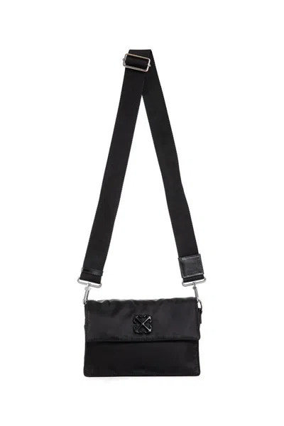 Off-white Crossbody Bags In Black | ModeSens
