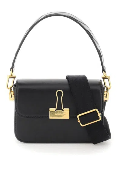 Off-white Plain Binder S Crossbody In Black | ModeSens
