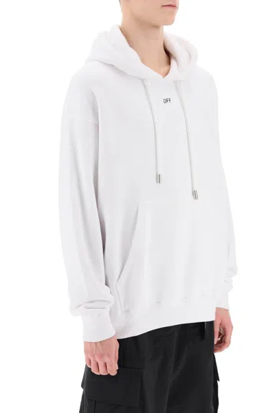 Off-white Skate Hoodie With Off Logo In White | ModeSens