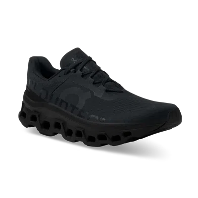 Pre-owned On Cloudmster All Black 61.99025 Speedboard Men's Running ...